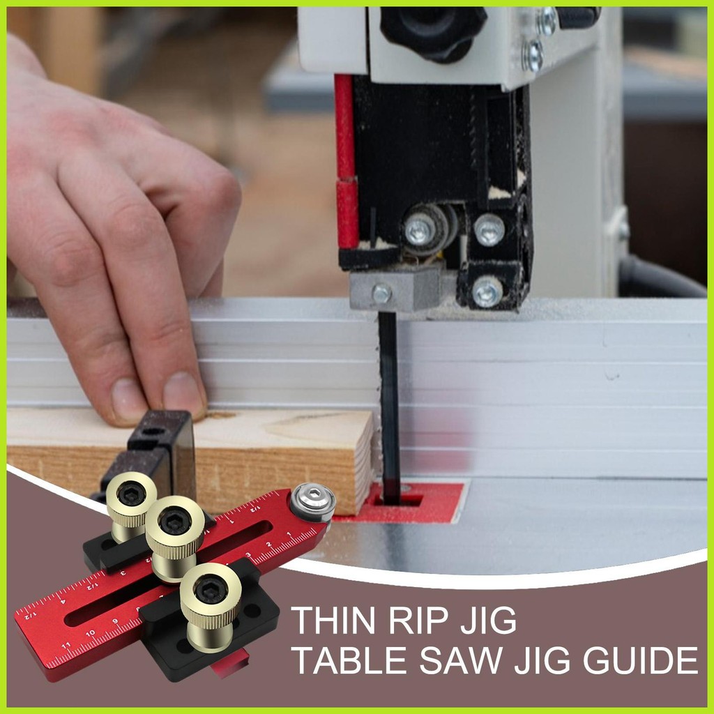 บาง Rip Jig อลูมิเนียมตาราง Rip Jig ท่องเที่ยวเครื่องมืออุปกรณ์เสริม ...