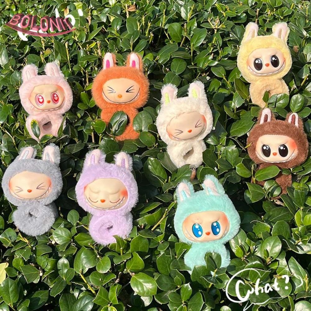 Bo Labubu Slap Snap ตุ๊กตาของเล่น,สายรัดข้อมือปุย Labubu Plush Slap ...