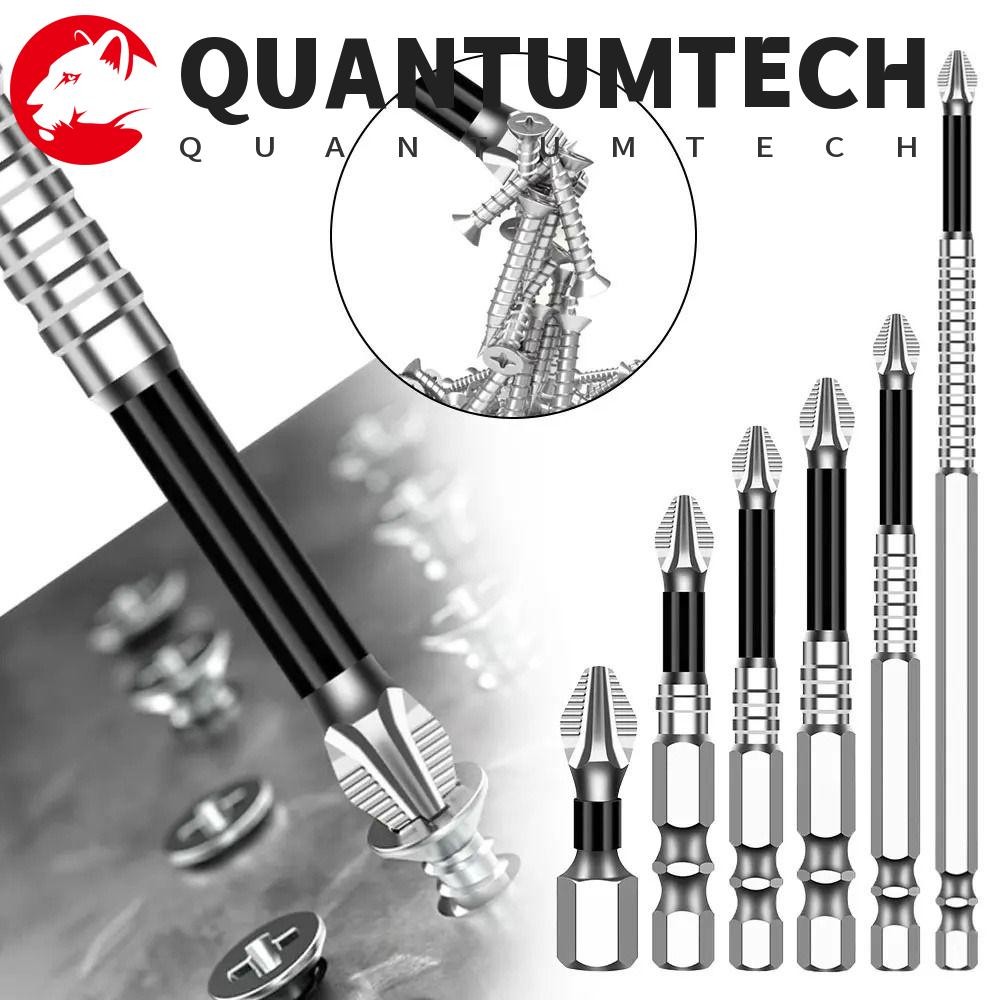 Quantumtech 6 ชิ้น /10 ชิ้นแม่เหล็กชุดหัว,ทนต่อแรงกระแทกความแข็งสูง Cross Head Bit, K5 ลื่น ...