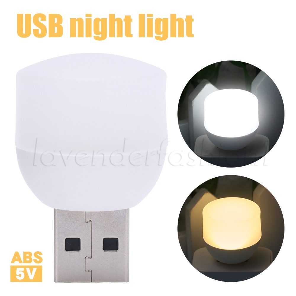 โคมไฟกลางคืน USB LED 5V 1W สว่างมาก อบอุ่น สีขาว ปลั๊ก USB ขนาดเล็ก ถนอมสายตา สําหรับคอมพิวเตอร์ ...