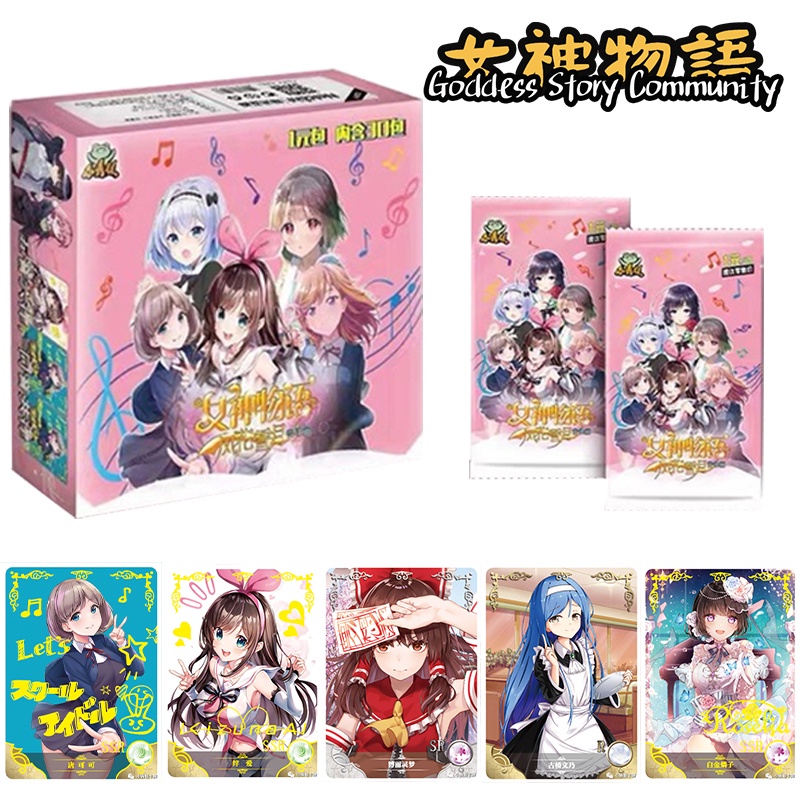 Goddess Story Set Myth Tcg Anime Collection Card Box Ns-05 Rhythm Jcc ...