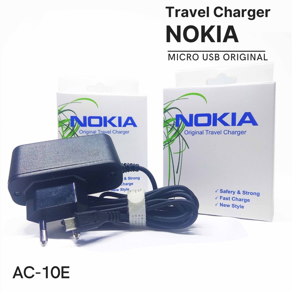 [AC-10E] เครื่องชาร์จ NOKIA ORIGINAL 10E/CASAN NOKIA AC-10E/N97 MICRO ...