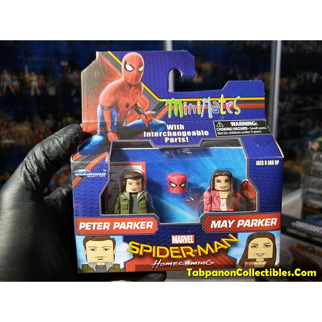 Minimates Marvel Wave 73 Spider-Man Homecoming Peter Parker and May ...