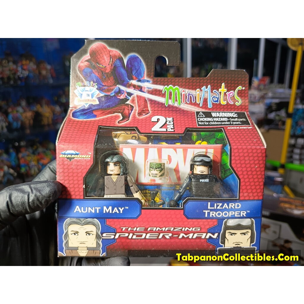 Minimates Marvel Wave 46 The Amazing Spider-Man Aunt May and Lizard ...