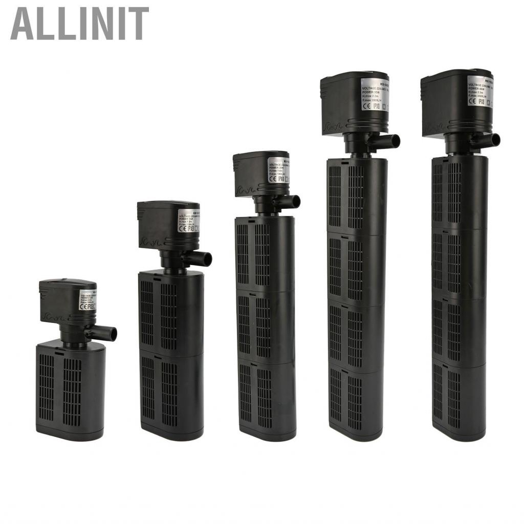 Allinit Internal Filter Water Circulation Oxygenation Fish Tank Pump UK ...