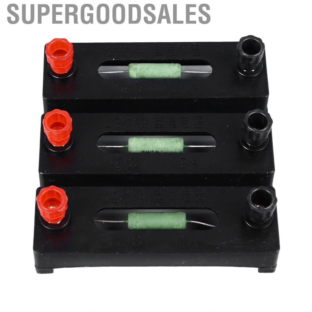 Supergoodsales Fixed Resistor Kit Coils 5Ω 10Ω 15Ω Electronic Resistors ...