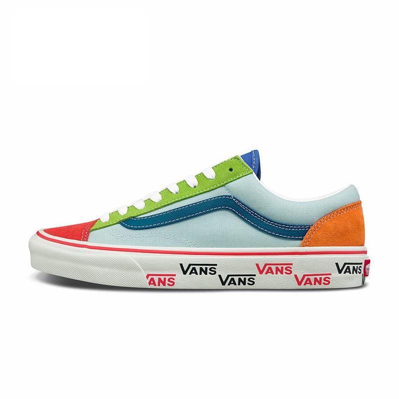 Cod Vans Ice Cream Milk Blue Grass Green Earth Color Mandarin Duck Men ...