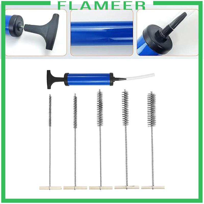 [Flameer] ชุดแปรงทําความสะอาดท่อ สําหรับคีย์บอร์ด 6 ชิ้น | Shopee Thailand