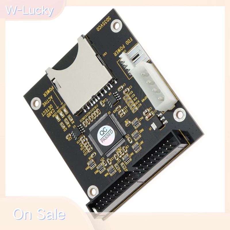 W-lucky โมดูลการ์ดอะแดปเตอร์ 5V SD เป็น IDE3.5 40 Pin รองรับการ์ด SDXD ...