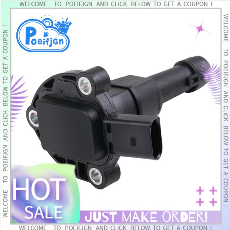 【Poeifjgn 】03F907660E 03F907660เซนเซอร์วัดระดับน้ํามันรถยนต์ สีดํา ...