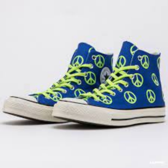 [กรอกโค้ด SHEXJ6 ลด15%] CONVERSE Chuck Taylor All Star 70 (Peace Sign ...