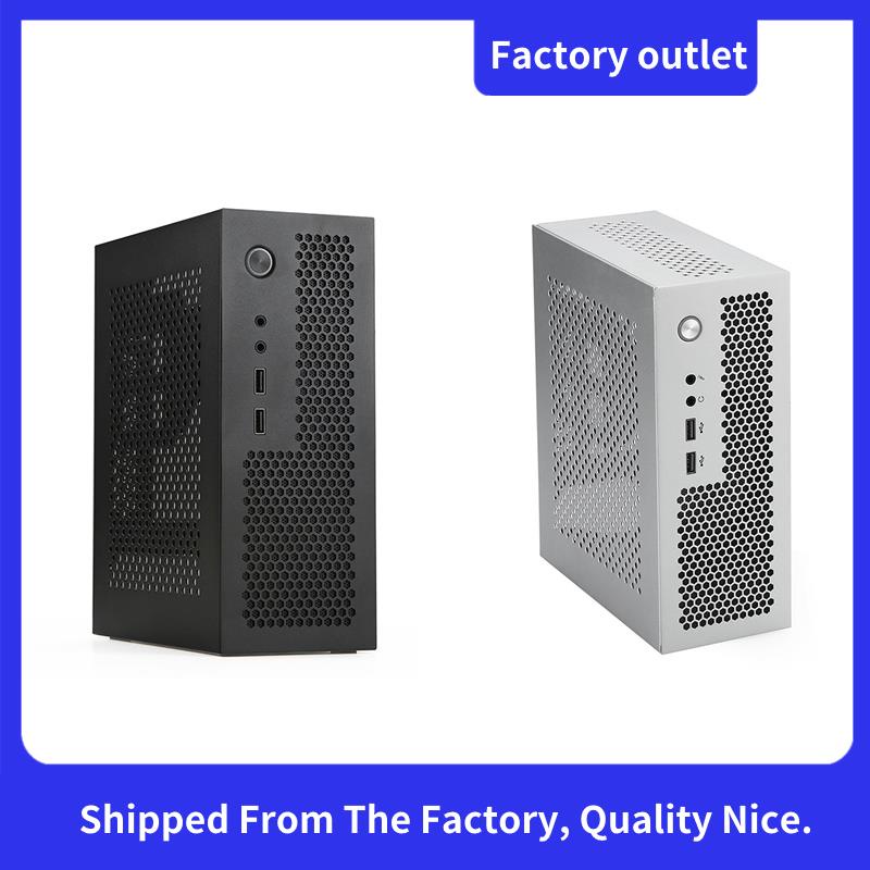 A09 HTPC เคสคอมพิวเตอร์ Mini ITX Gaming PC Chassis Desktop Chassis USB2 ...