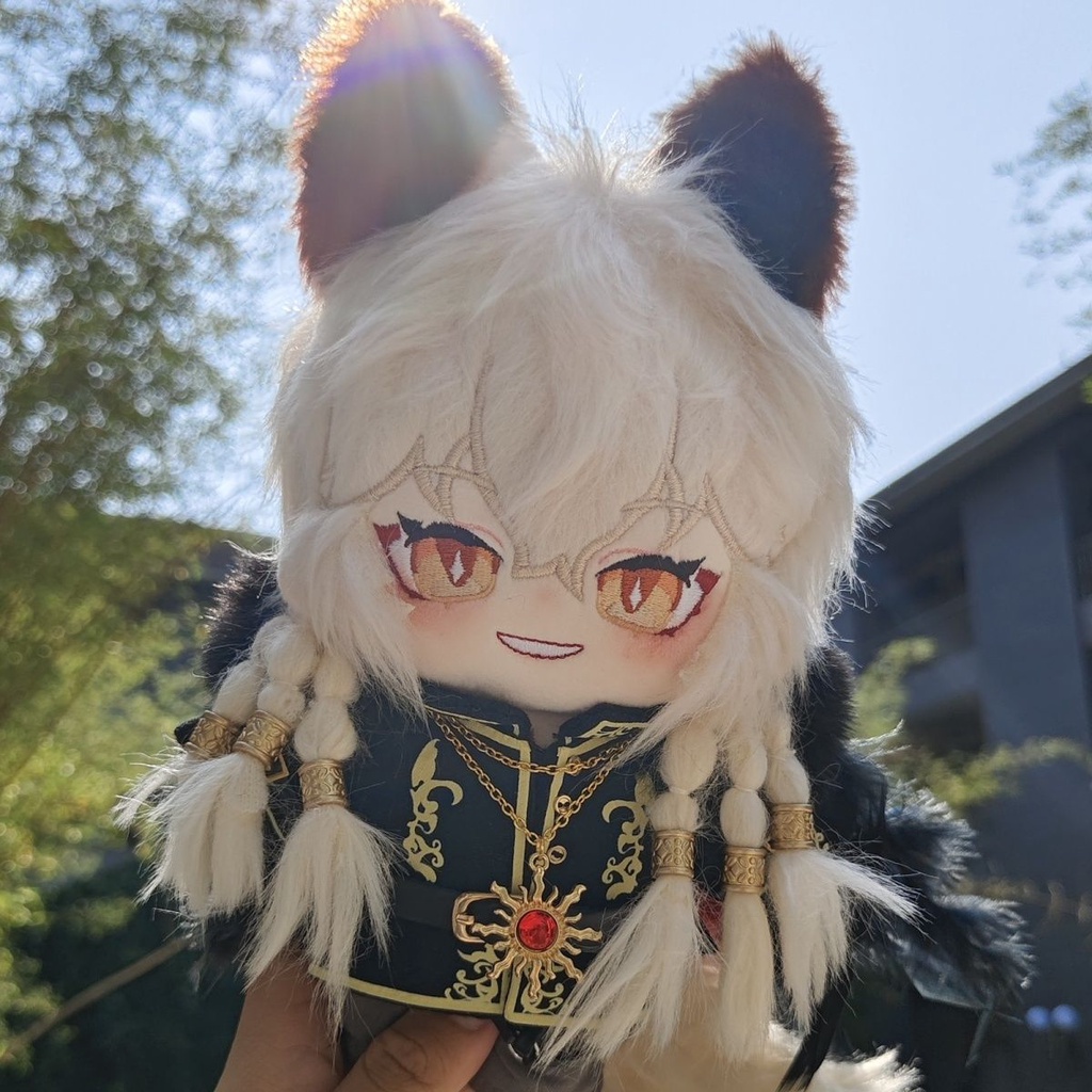 20 ซม.ตุ๊กตาIdentity V Helyar Plushie ตุ๊กตาตุ๊กตาผ้าฝ้ายเสื้อผ้า ...