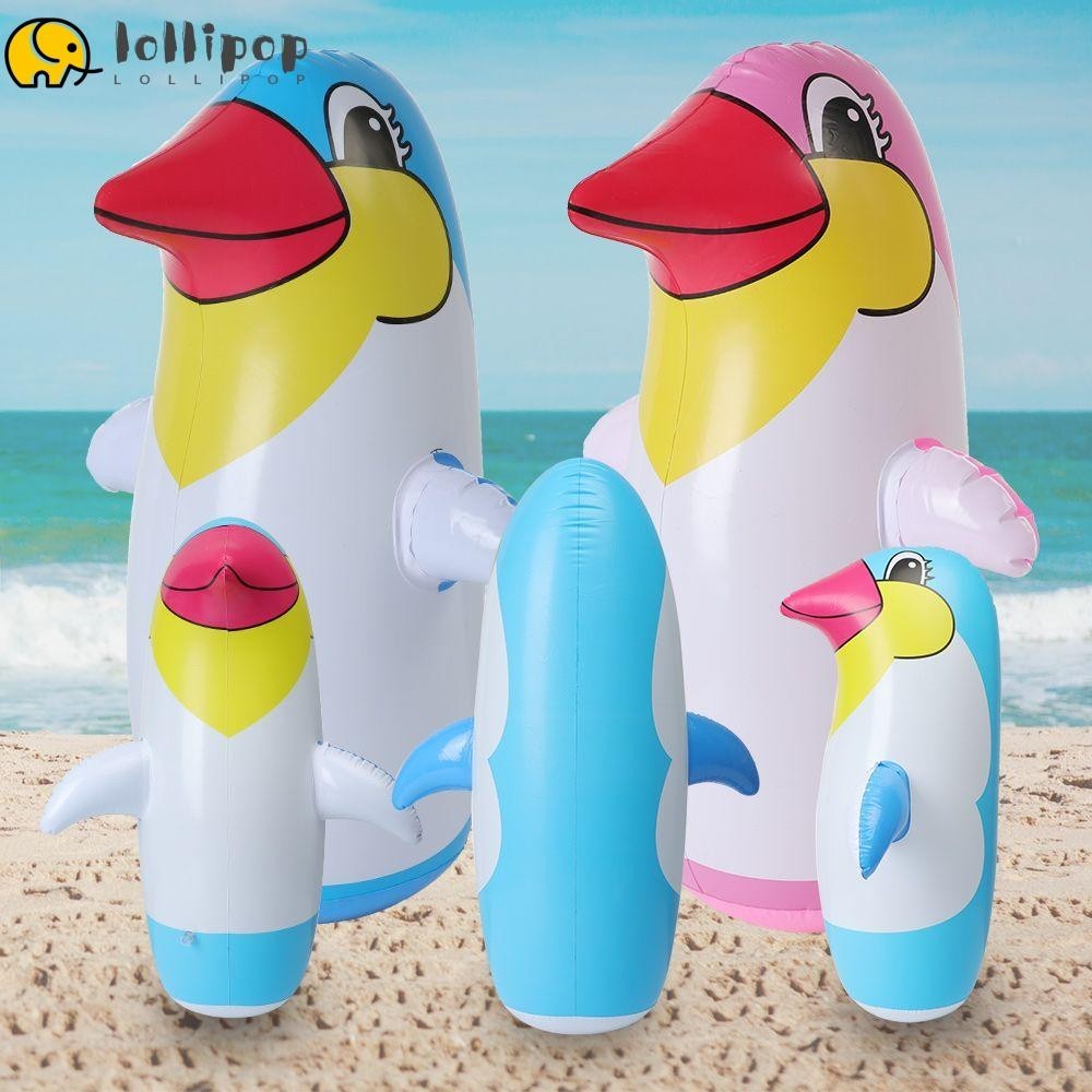 Lollipo1 สระว่ายน้ําเป่าลม ลายการ์ตูนเพนกวิน สร้างสรรค์ ขนาด 36 ซม. 45 ซม. 70 ซม. สําหรับเด็ก 2 ...