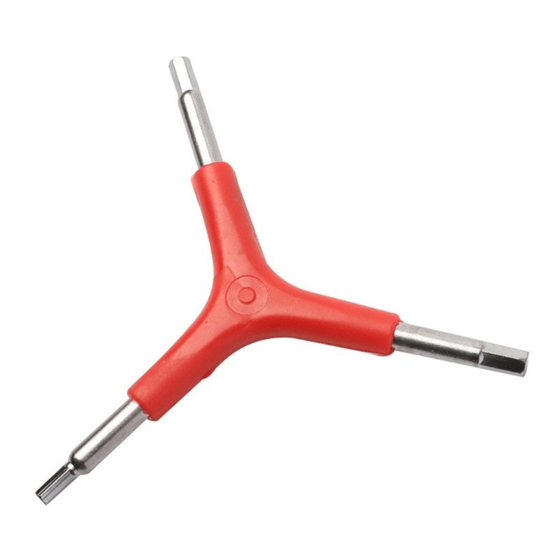 XU จักรยานแบบพกพา 3 Way Hex ประแจสามเหลี่ยม ขนาด 4 5 6 มม. สปันเนอร์ ...