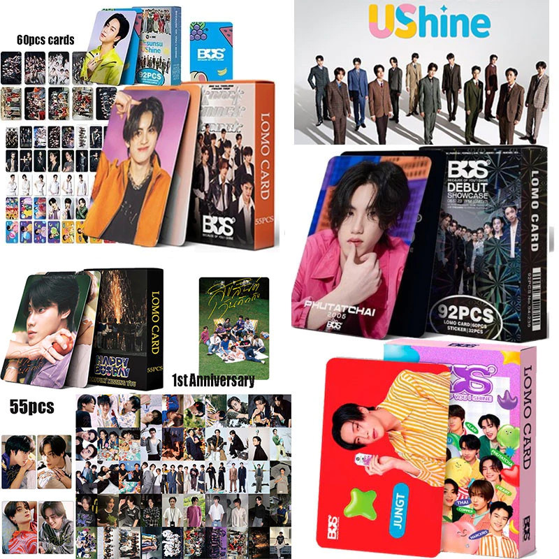 124pcs Bus Photocards Card Thai Mens Team Bus Star Photo LOMO Team New ...