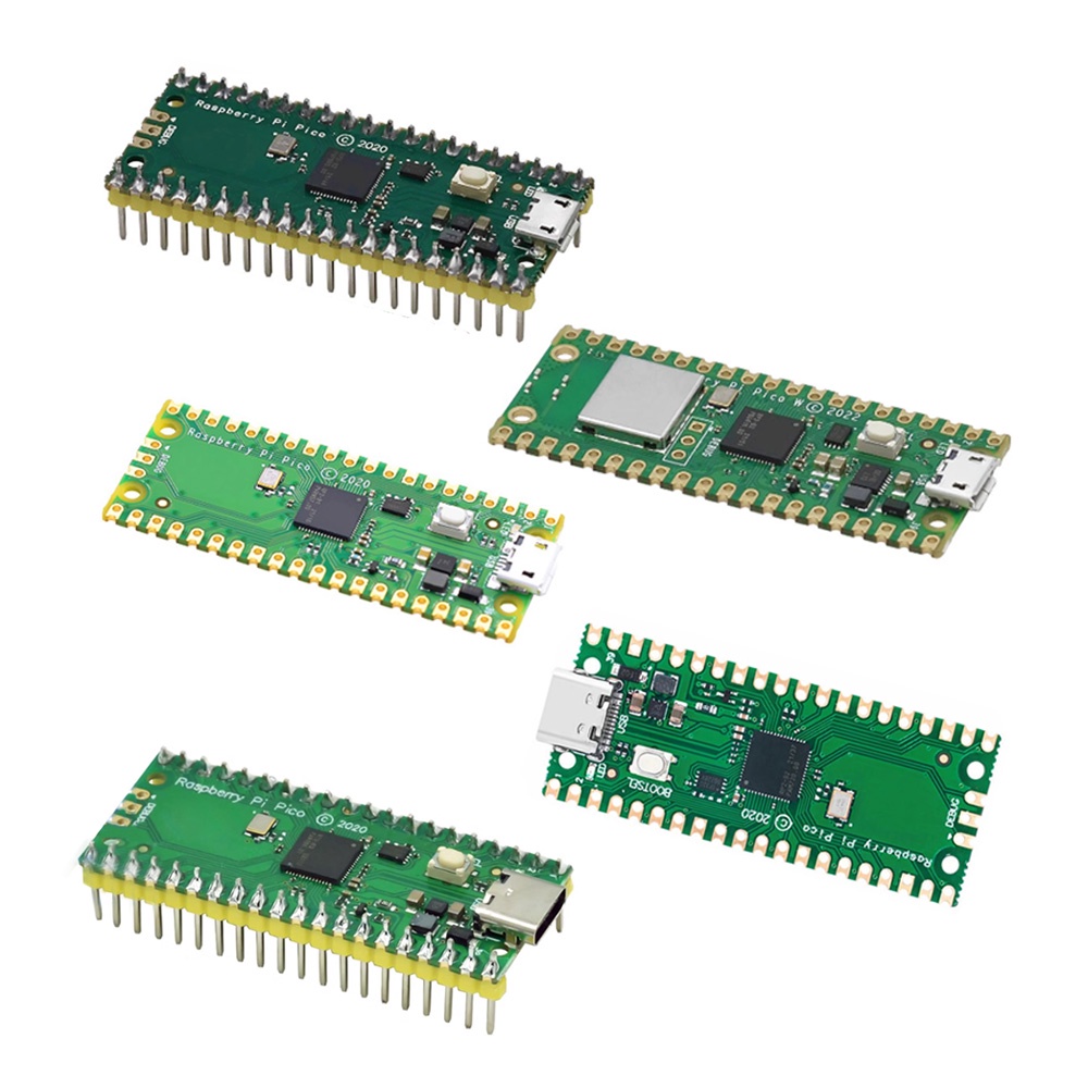 บอร์ดไมโครคอมพิวเตอร์ Raspberry Pi Pico Board RP2040 TYPE-C MICRO Dual-Core 264KB ARM พลังงาน ...
