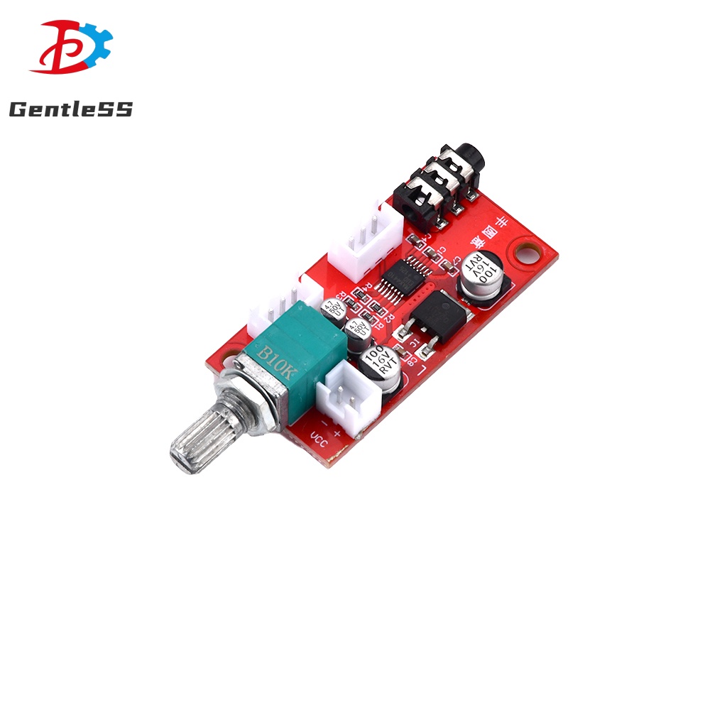 MAX4410 DC3V-12V เครื่องขยายเสียงหูฟัง Micro Amplifier Dual Channel Pre ...