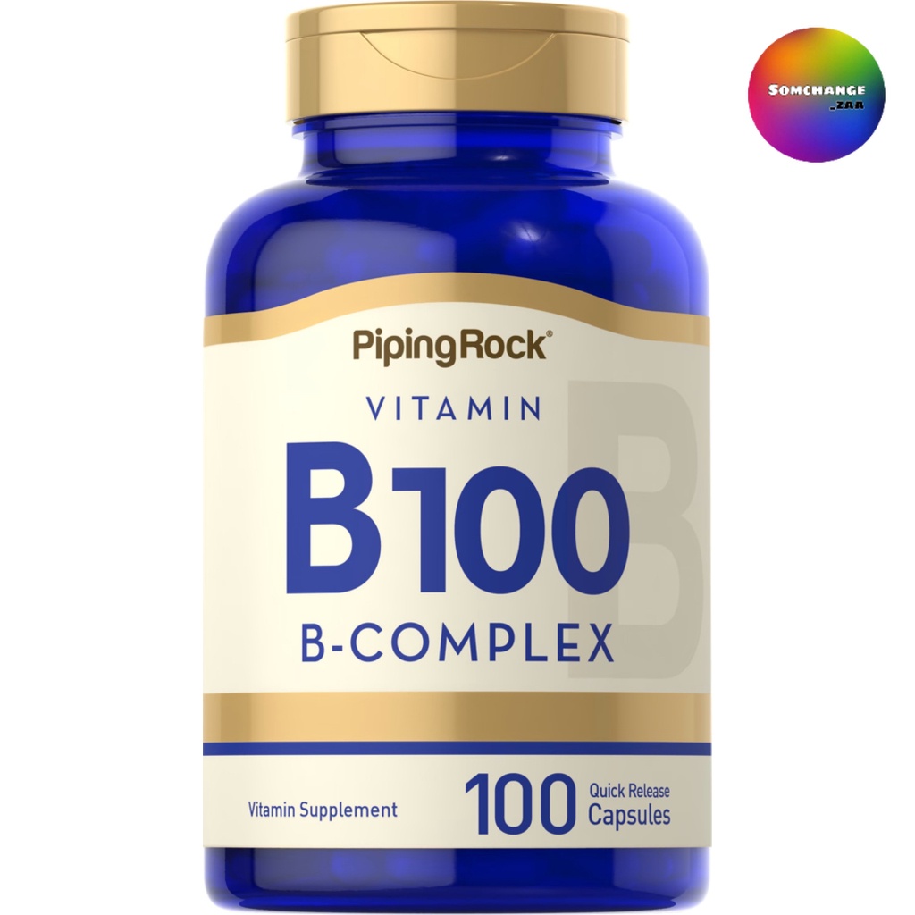B100 | Vitamin B Complex (100แคปซูล) วิตามินบีรวม เหน็บชา บำรุงปลาย ...