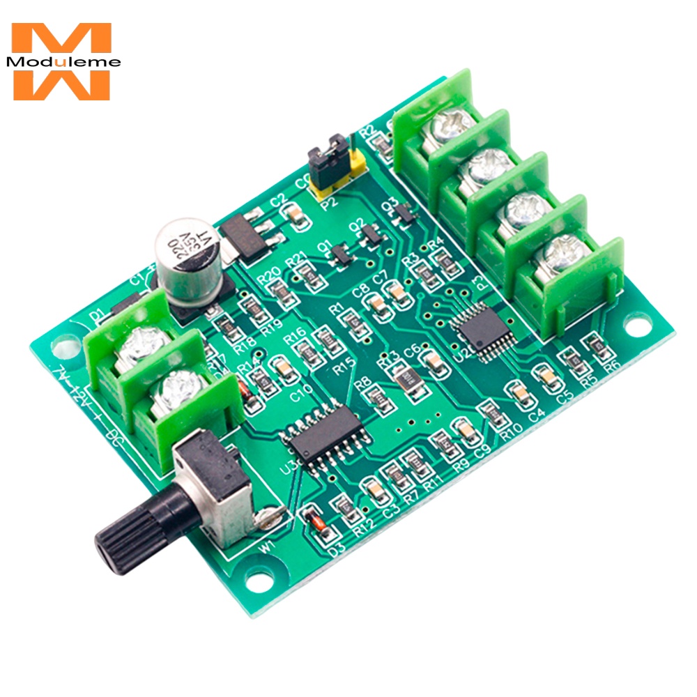 Dc 7V-12V Brushless Motor Drive Board Speed Control Board โมดูลควบคุม ...