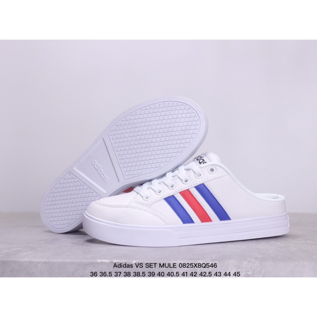 New Authentic Adidas GVP VS SET MULE สวมกันลื่นป้องกันการลื่นไถลแฟชั่น ...