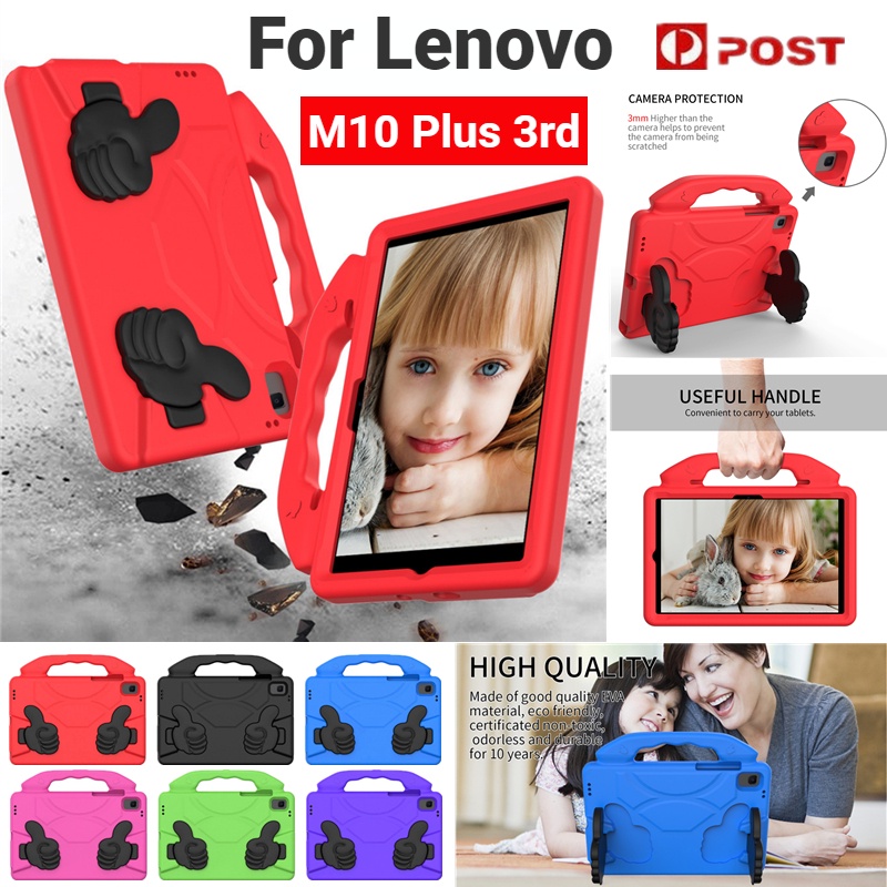 เคสแท็บเล็ต กันกระแทก พร้อมขาตั้ง สําหรับ Lenovo Tab M10 Plus 3rd Gen TB125FU TB128XU 10.6 นิ้ว ...