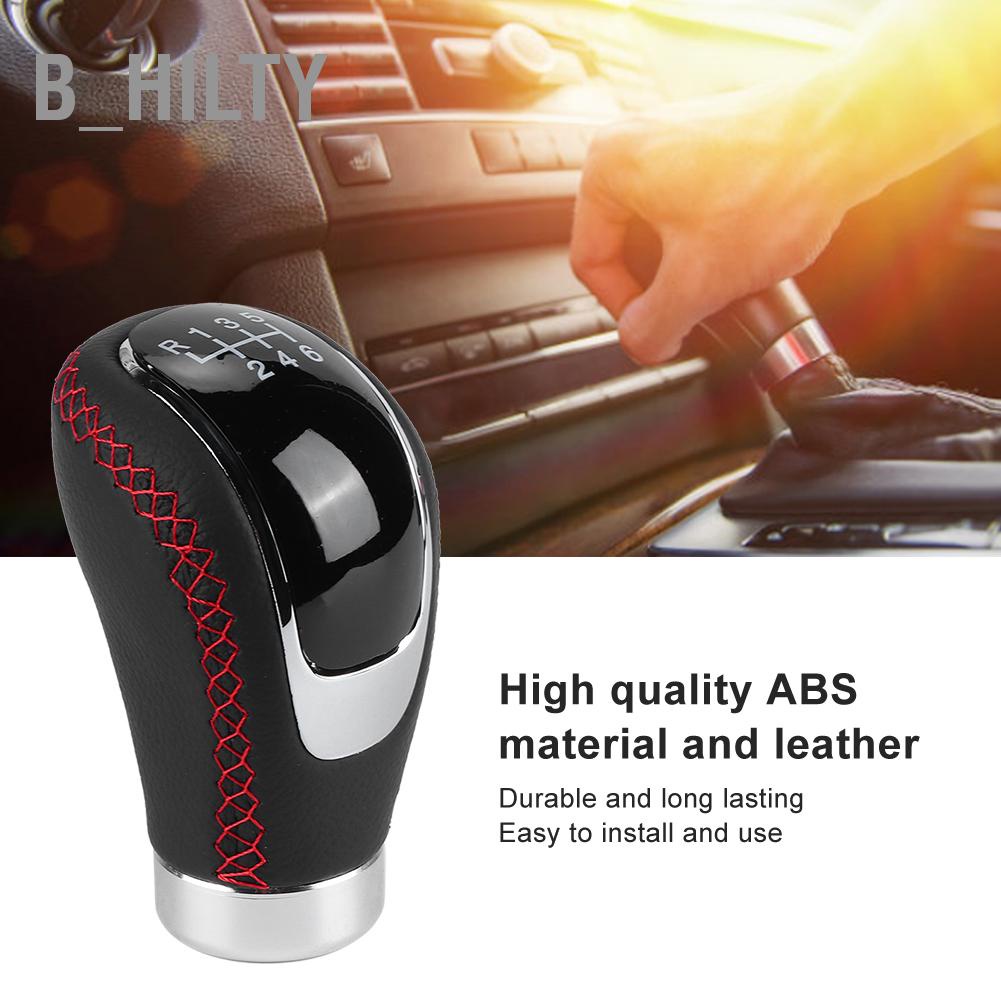 B_HILTY Universal เกียร์รถเกียร์ SHIFT KNOB Stick HEAD Shifter LEVER ...