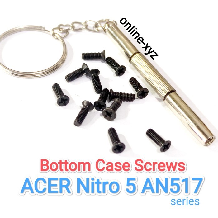 Acer กรณีสกรูน็อต bolt Nitro 5 AN517 51 52 53 54 55 56 57 58 59 nitro5 ...