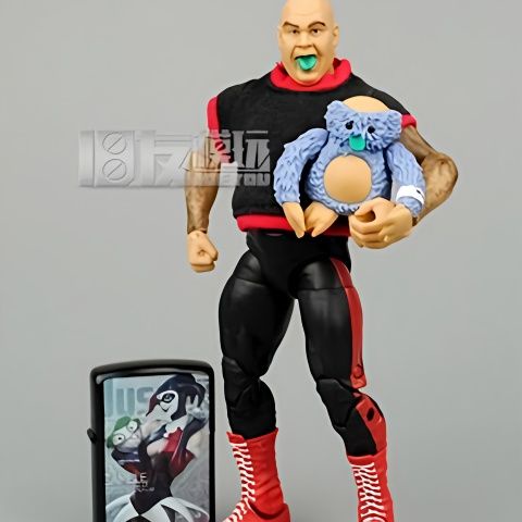 ฟิกเกอร์ Arena Wrestler Wrestler Super Action Figure เนื้อแมตต์ สไตล์ ...
