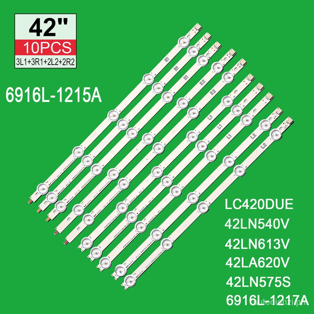 แถบไฟ LED LG 42LN540V 42LN613V 42LA620V 42LA621V LC420DUE 42LN575S ...