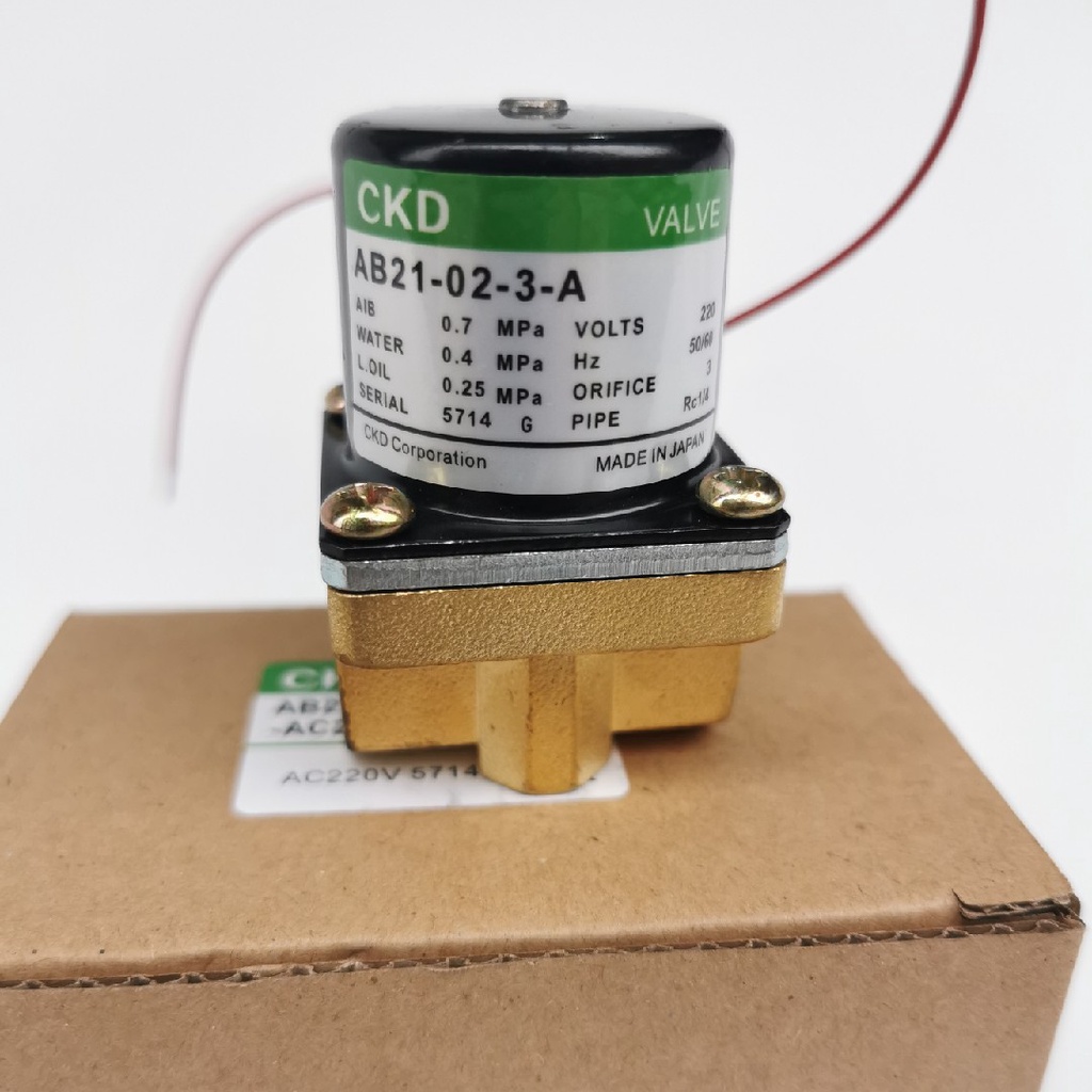 วาล์วโซลินอยด์ Ckd AB21-02-1-A AB21-02-2-AB21-02-3-A AB21-02-5-A ...