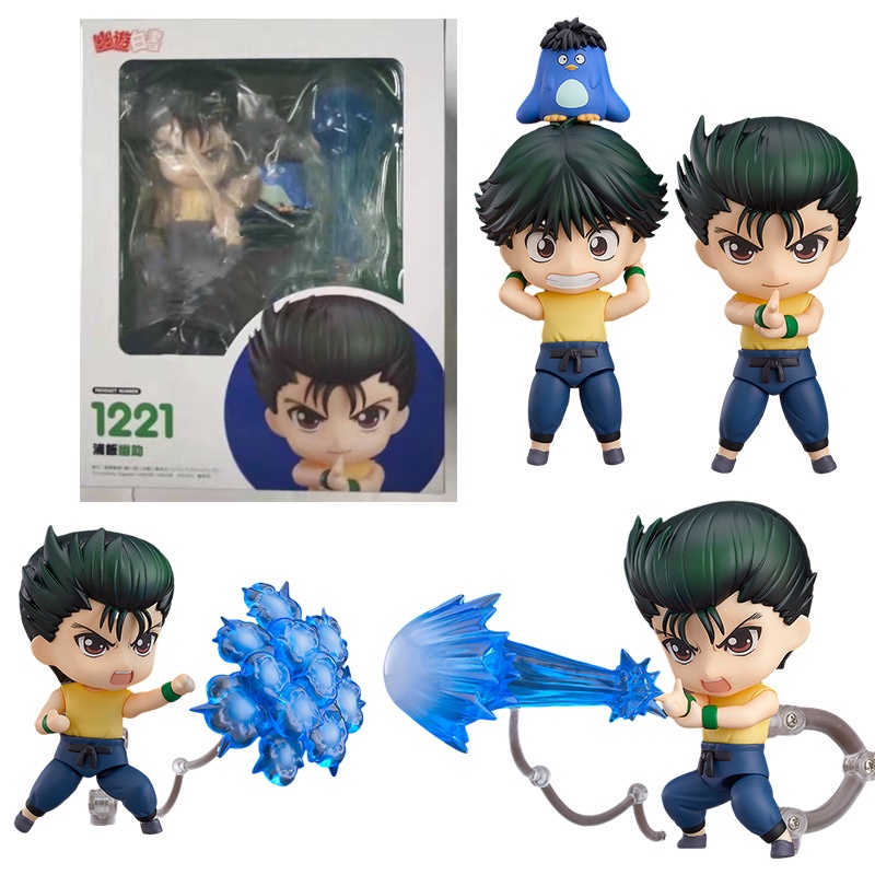 โมเดลฟิกเกอร์ Nendoroid YuYu Hakusho 1221 Yuusuke Urameshi ของเล่น ของ ...