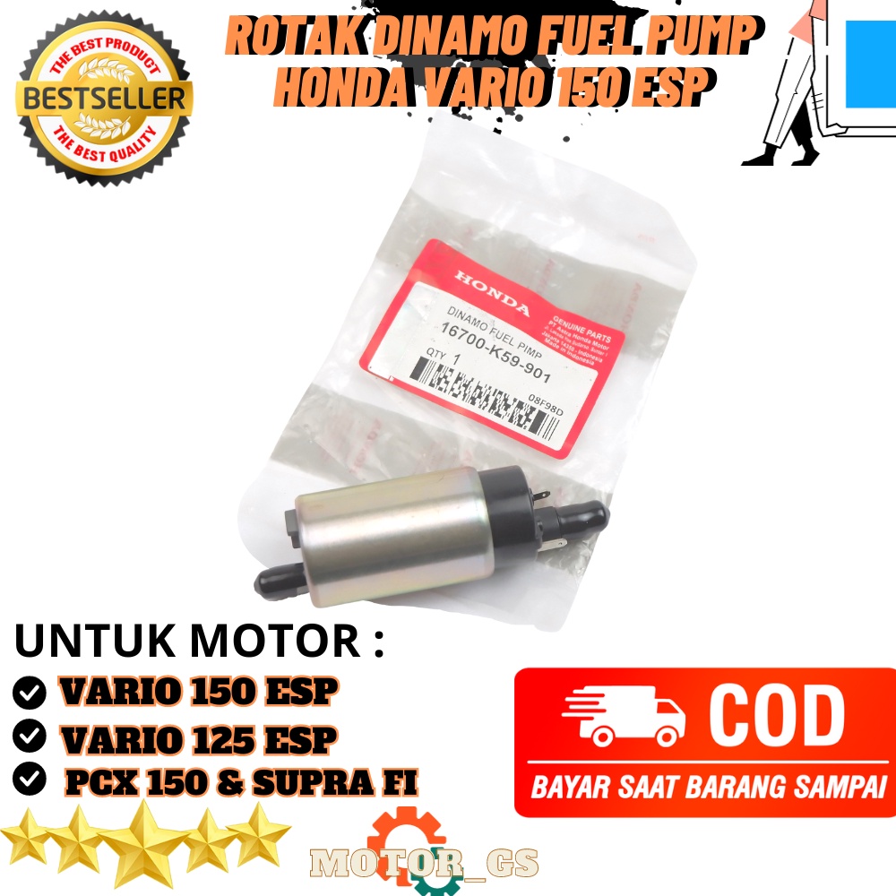Rotak Motor Vario 150/Vario 125/PCX 150/Spacy FI/Revo FI - 16700-K59 ...