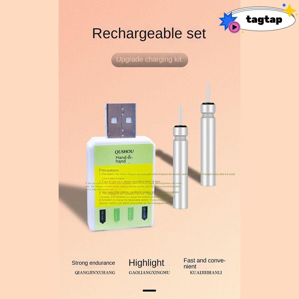 Tagtap USB Charger, CR425 Night อุปกรณ์ตกปลาตกปลาลอยแบตเตอรี่, Hot Lake River Luminous Bobber 4 ...