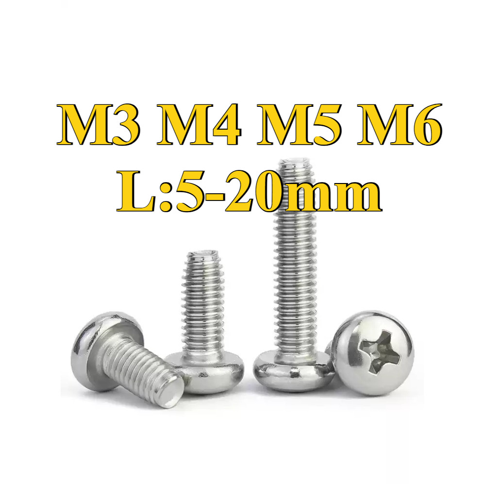 [จัดส่งด่วน] สกรูล็อคตัวเองสแตนเลส 304 M3/M4/M5/M6 (WDY-RM-TH) | Shopee Thailand