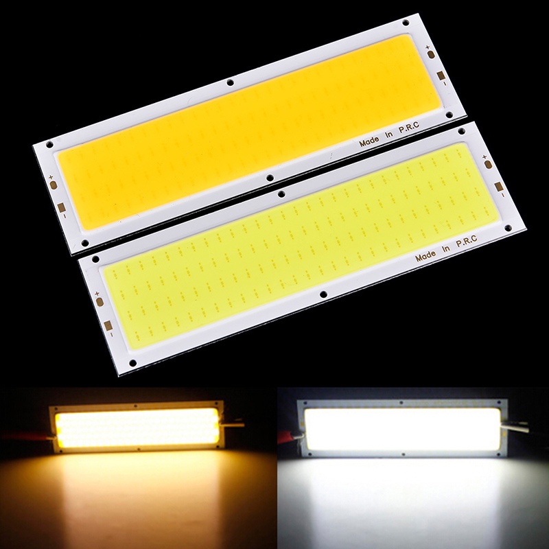 (duyonglineee) ใหม่ สายไฟ LED COB 1000LM 10W พลังงานสูง 12V-24V สีขาว ...