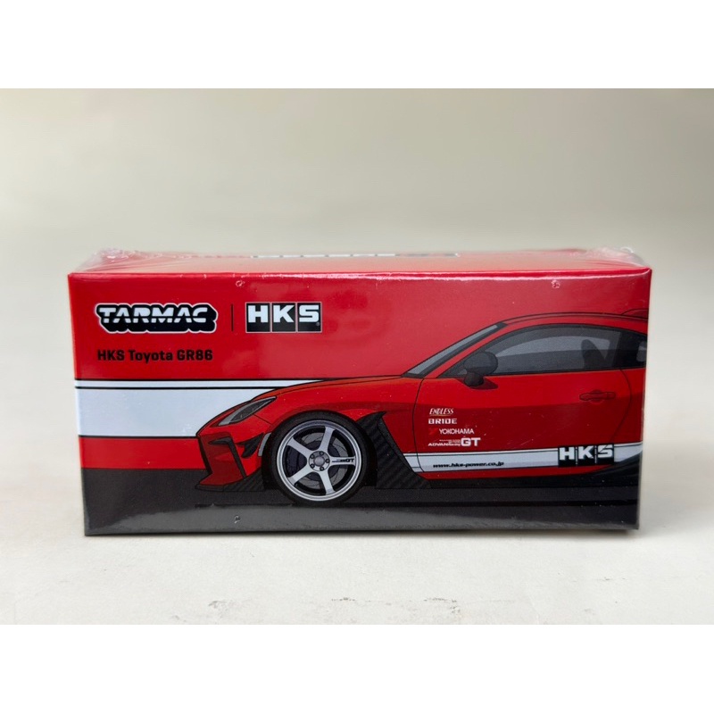 🔺Toyota GR86 HKS Scale 1:64 ยี่ห้อ Tarmac Work | Shopee Thailand