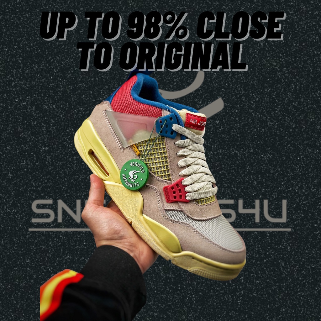 ขายดี [ฟรีเวอร์ชั่นพระเจ้า] Union LA X Air Jordan 4 AJ4 Retro "Guava ...