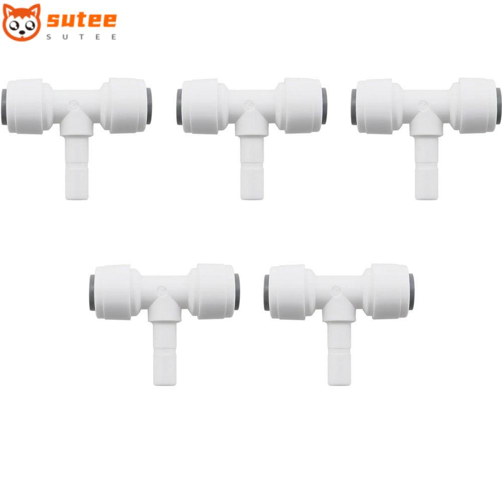 Sutee ข้อต่อท่อน้ําบริสุทธิ์ POM 3 ทาง สีขาว 5 ชิ้น | Shopee Thailand