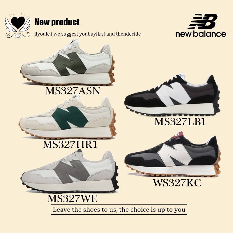 New Balance 327 รองเท้าผ้าใบ WS327KC MS327LB1 MS327WE MS327HR1 MS327ASN ...