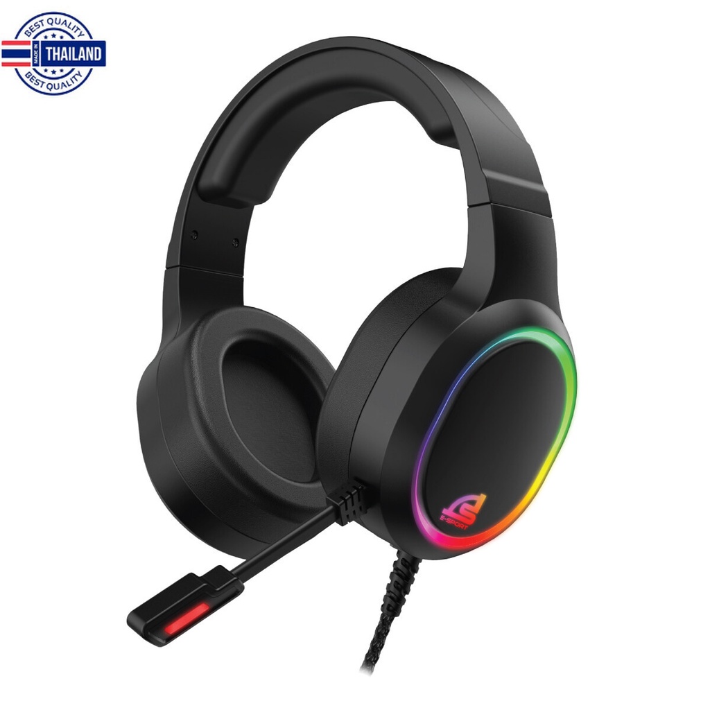 SIGNO E-Sport Stereo RGB Gaming Headphone รุ่น MORISMO HP-835 หูฟัง ...