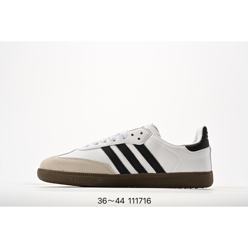 Genuine Adidas Originals Samba OG ผู้ชายและผู้หญิงสบาย ๆ ร้อยชิ้นฟุตบอล ...
