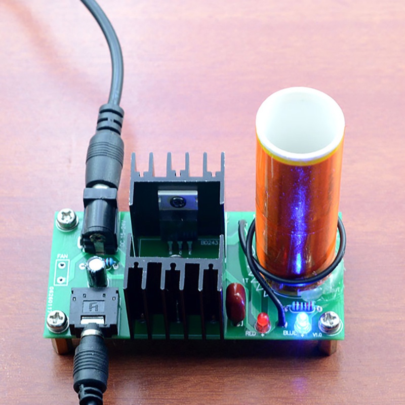 Mini Tesla Coil Plasma Speaker Kit Science Toy Physical Experiment DIY ...
