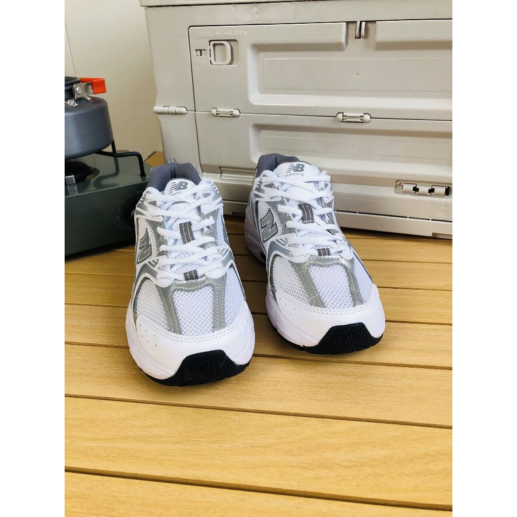 สำหรับขาย New Balance NB530 เงิน การดูดซับแรงกระแทกต่ำวินเทจกีฬารองเท้า ...