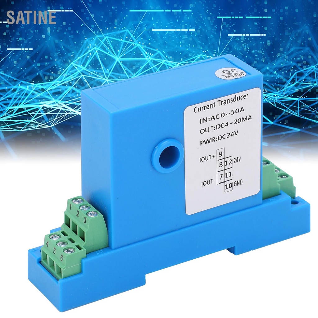 SaTine เครื่องส่งกระแสไฟ AC DC4‑20mA การควบคุมการกระจายกำลังเอาต์พุต ...