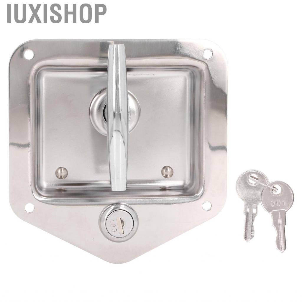 Iuxishop T Handle Toolbox Stainless Steel Polished Door Tool Box Lock ...
