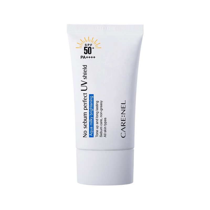 CARENEL No Sebum Perfect UV Shield Sun Cream 50ml SPF 50+ PA++++ | Shopee Thailand