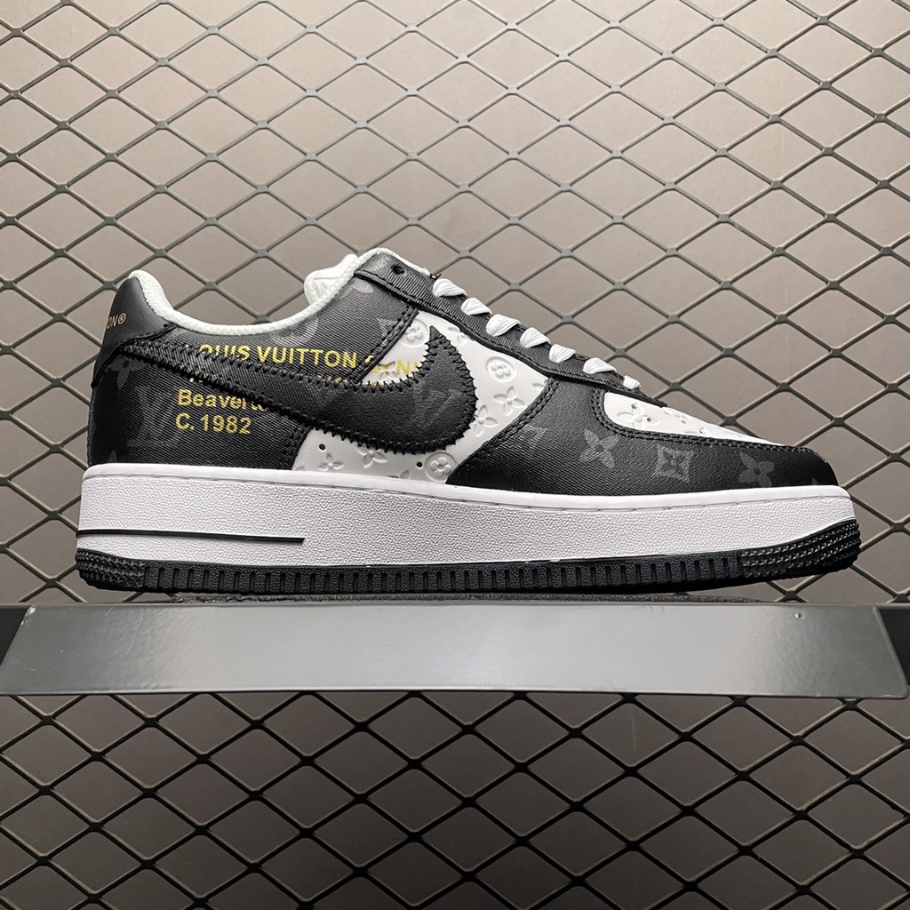 【OG Batch】AF1 Lv x Nike Air Force 1 Low ผ้าใบสำหรับผู้ชายผู้หญิงพร้อม ...