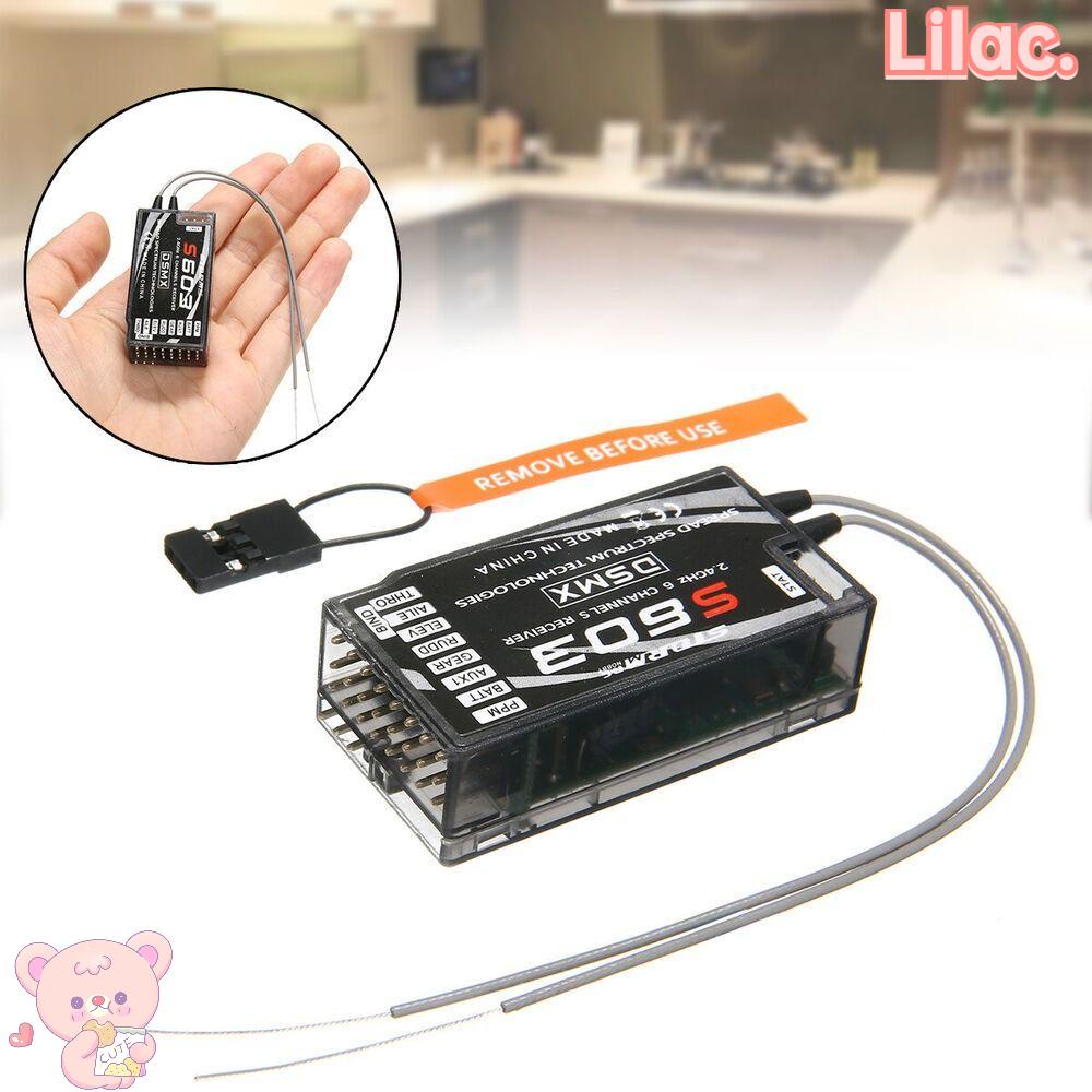 Lilac ตัวรับสัญญาณ 6 ช่อง 2.4 GHz S603 DSMX ระยะไกล 3.5V เป็น 9.6V RX ...