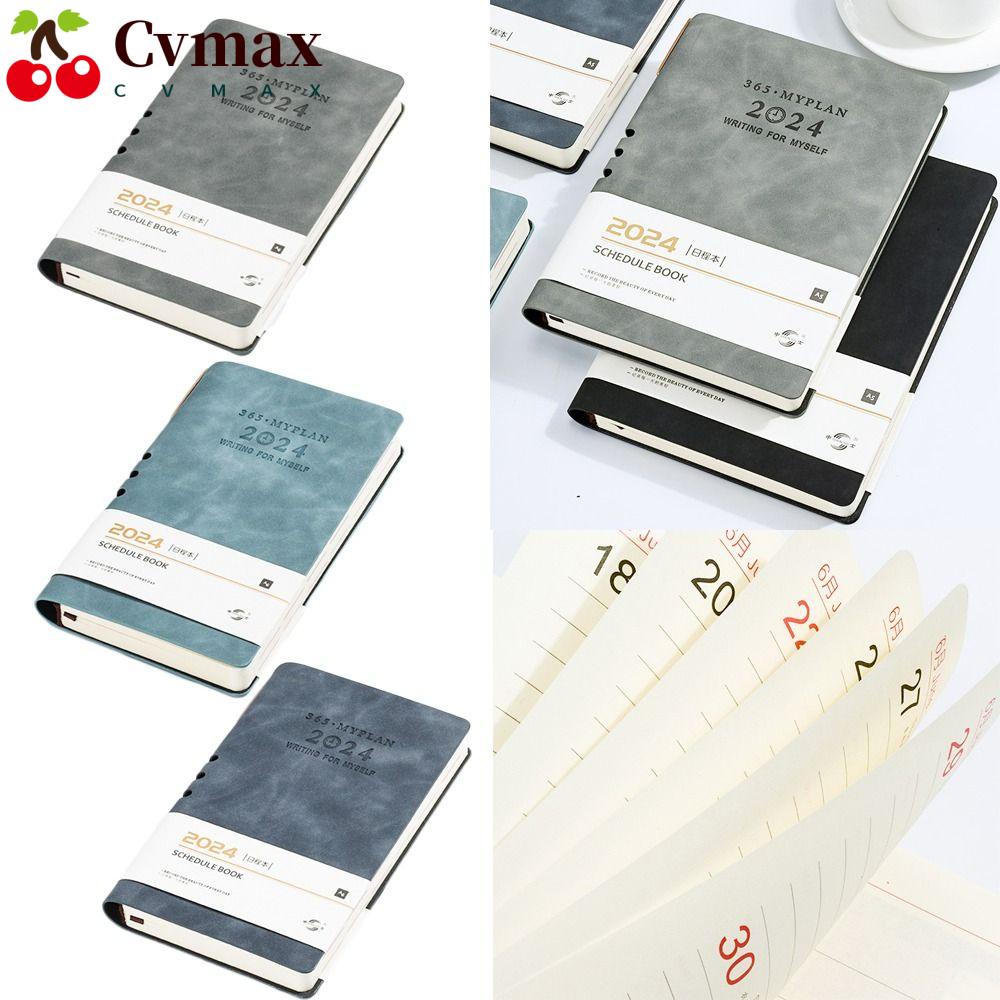 Cvmax 2024 สมุดปฏิทิน แพลนเนอร์รายสัปดาห์ A6 หนังเทียม 365 วัน | Shopee Thailand